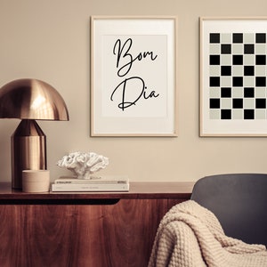 Bom Dia | Bom Dia Poster | Printable Wall Art | Good Morning ...