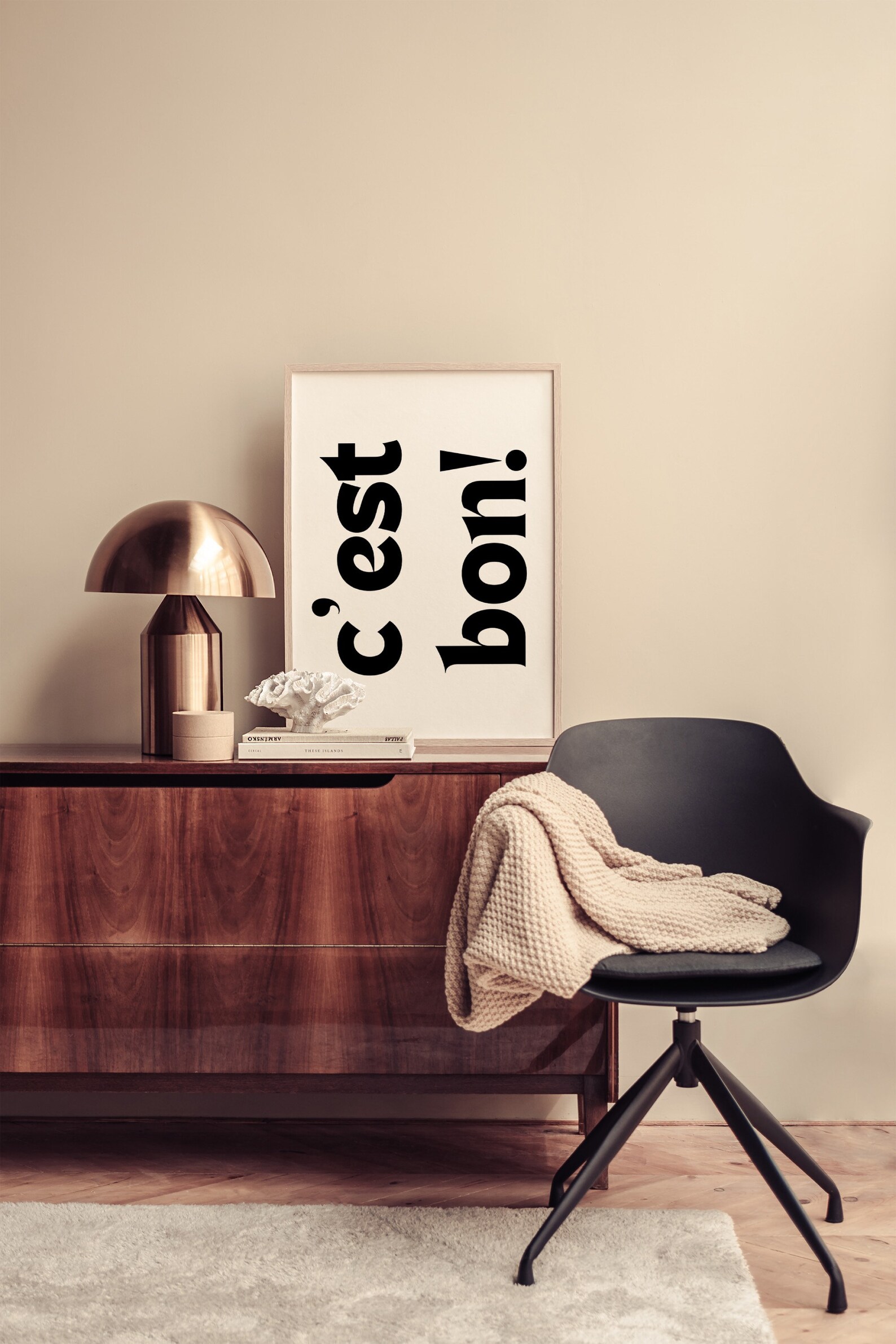 C'est Bon | C'est Bon Wall Art | Printable Wall Art | French Language ...