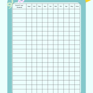 School Based Therapist Planner - Etsy