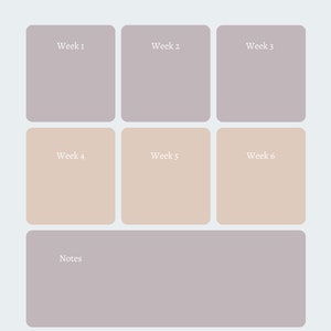 Occupational Therapy 12 Week Fieldwork Planner - Etsy