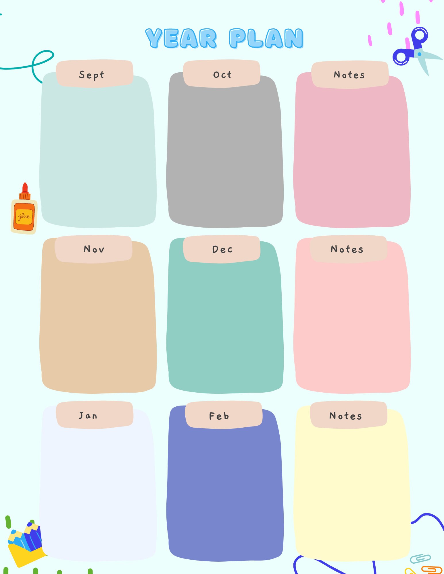 School Based Therapist Planner - Etsy