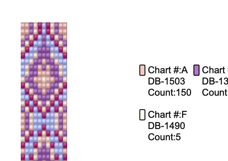Loom Bead Pattern - PDF Download - Etsy