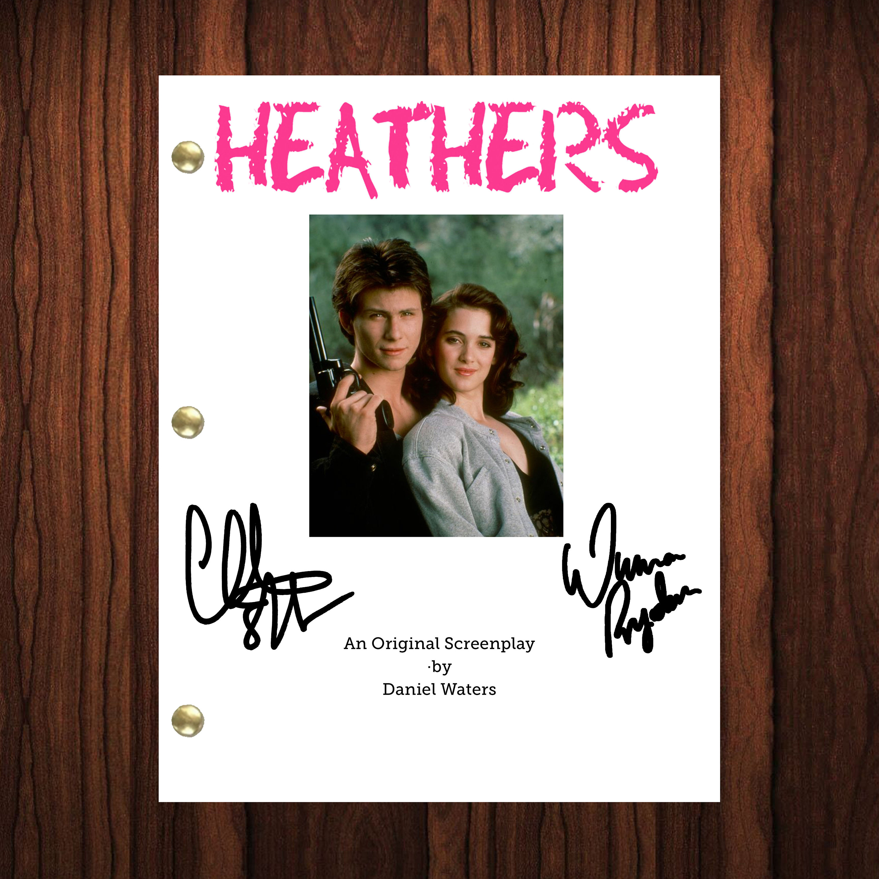 Heathers Movie Script Autographed Script Full Screenplay Full - Etsy