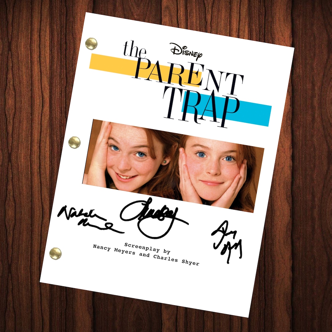 The Parent Trap Signed Autographed Script Full Screenplay Full Script ...