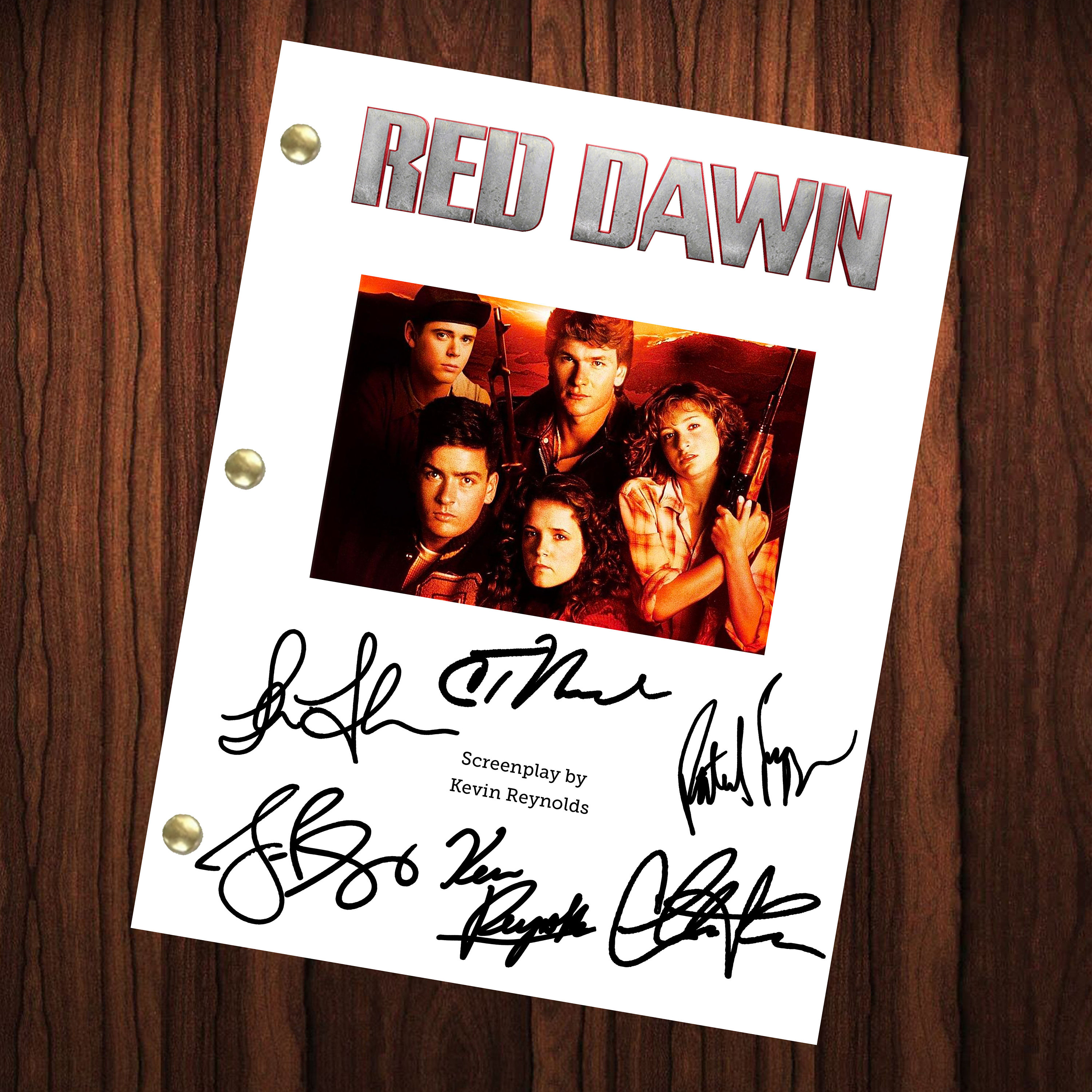 Red Dawn Movie Signed Autographed Script Full Screenplay Full Script ...