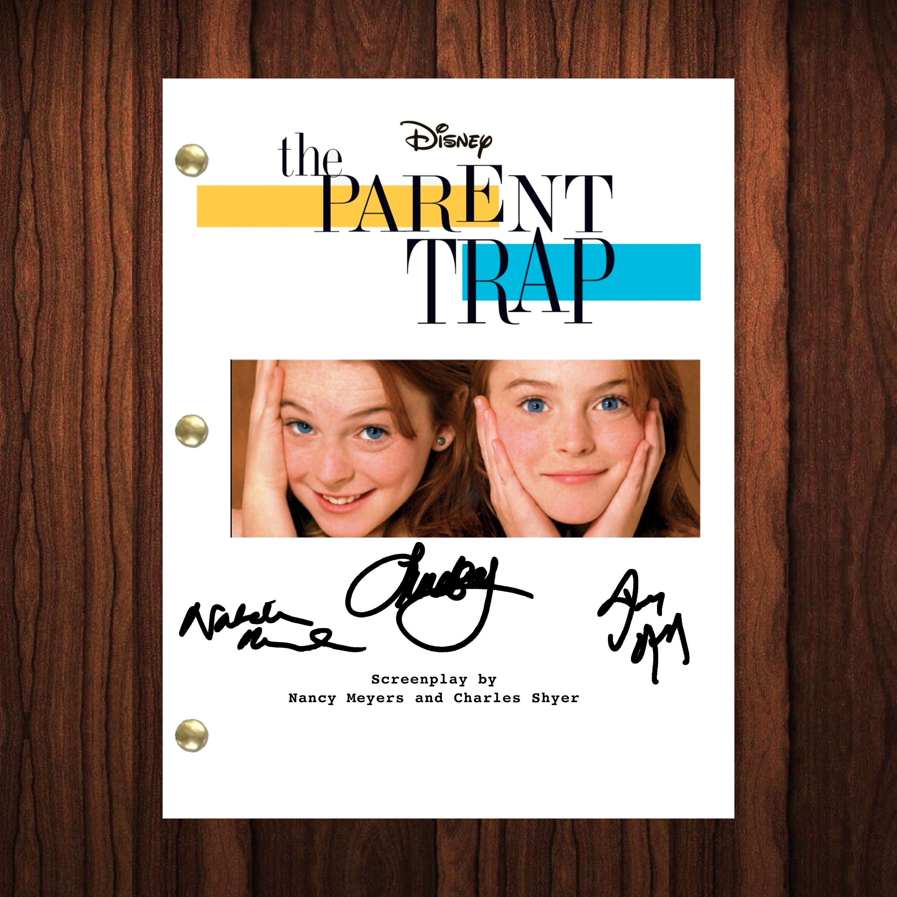 The Parent Trap Signed Autographed Script Full Screenplay Full Script ...