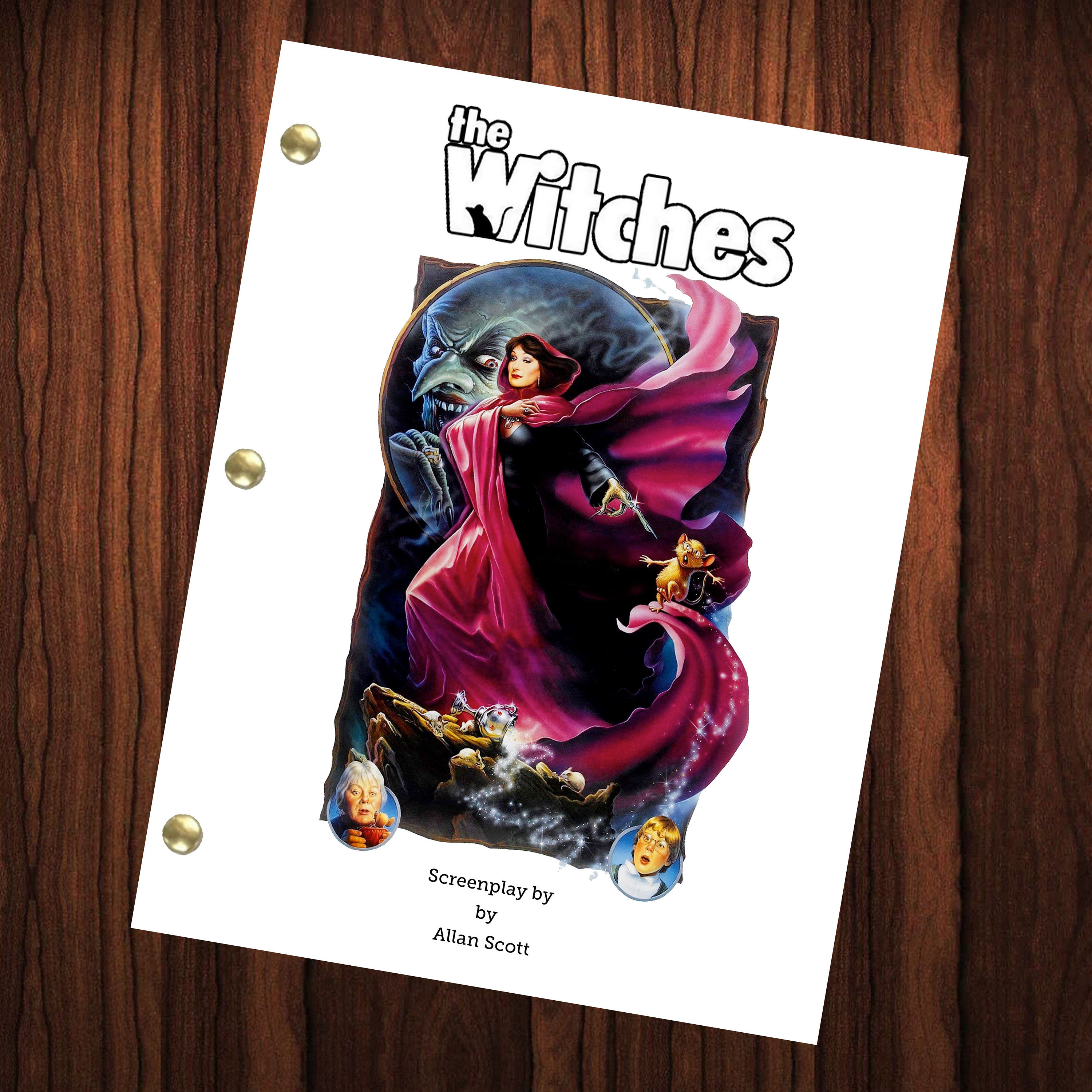 The Witches Movie Script Full Screenplay Full Script Movie - Etsy