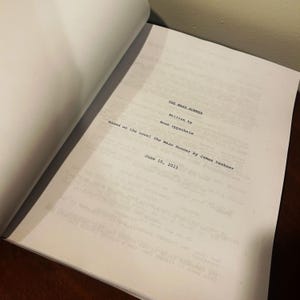 The Maze Runner Signed Autographed Script Full Screenplay Full Script ...