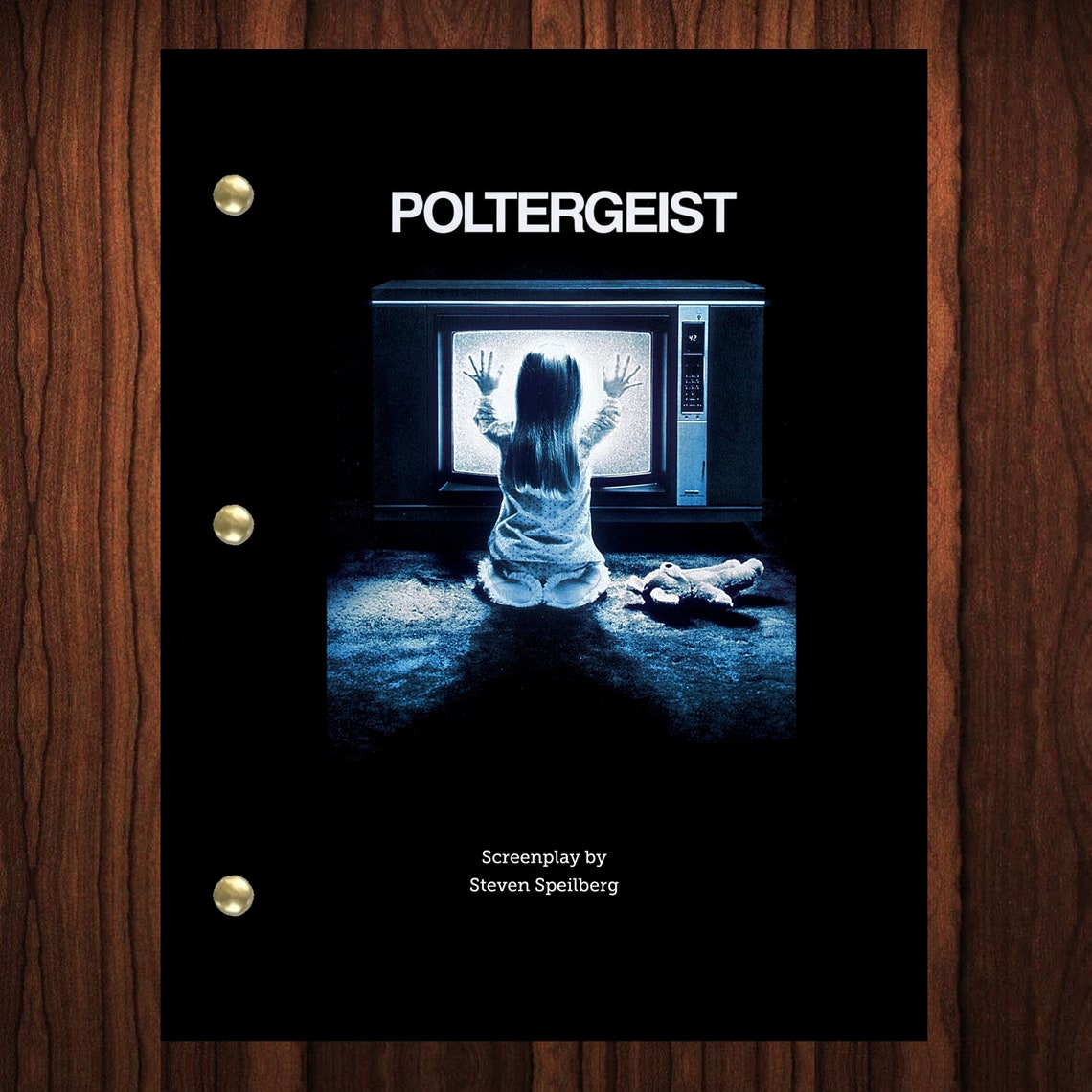 Poltergeist Movie Signed Movie Script Reprint Full Screenplay Script ...