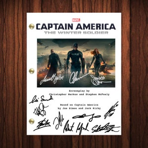The Winter Soldier Signed Autographed Script Full Transcript Reprint ...