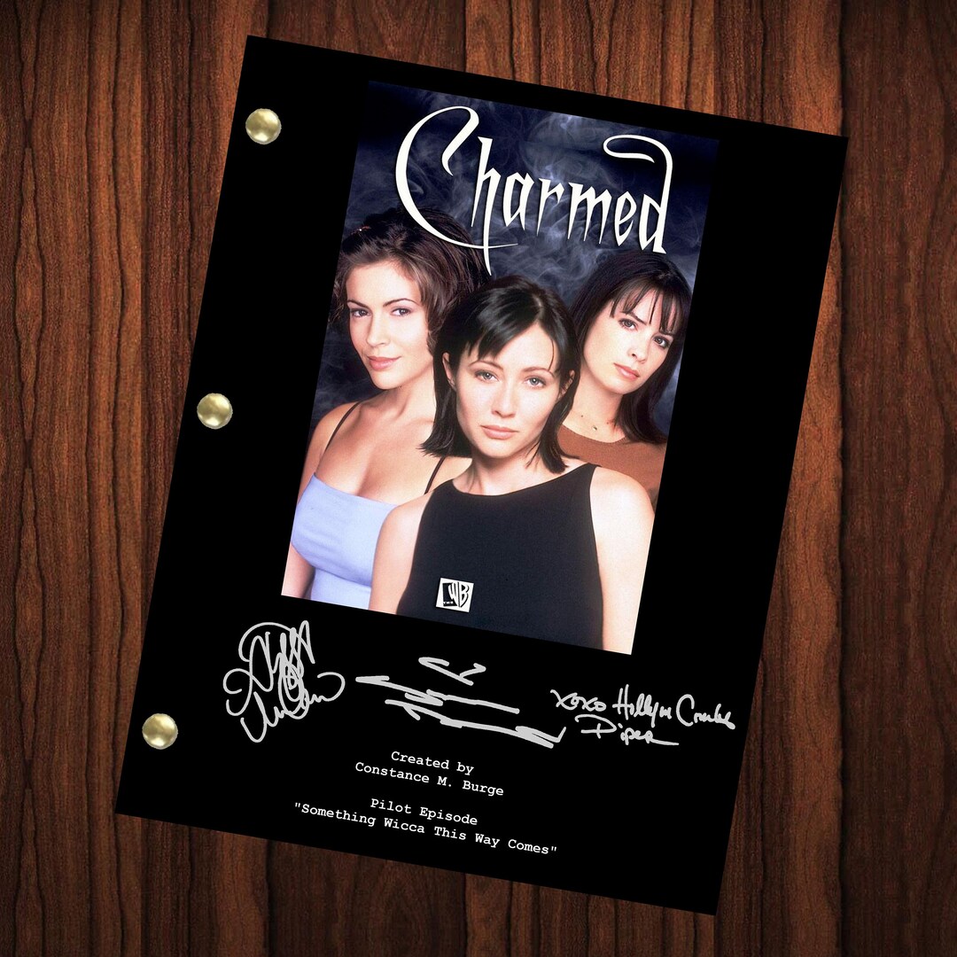 Charmed Show Autographed Signed Script Reprint Pilot Episode Screenplay ...