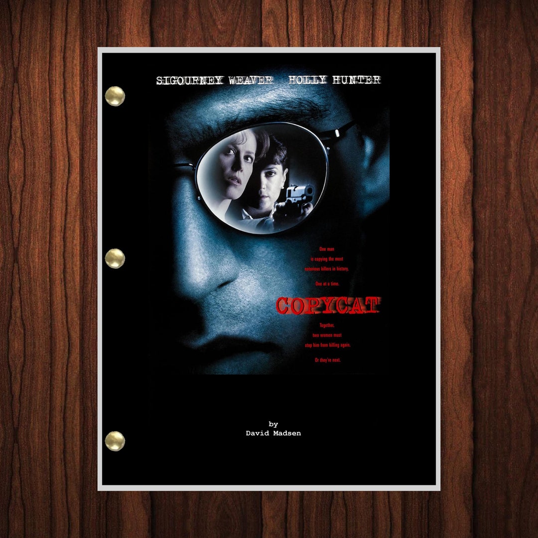Copycat Movie Script Full Screenplay Full Script Reprint Sigourney ...