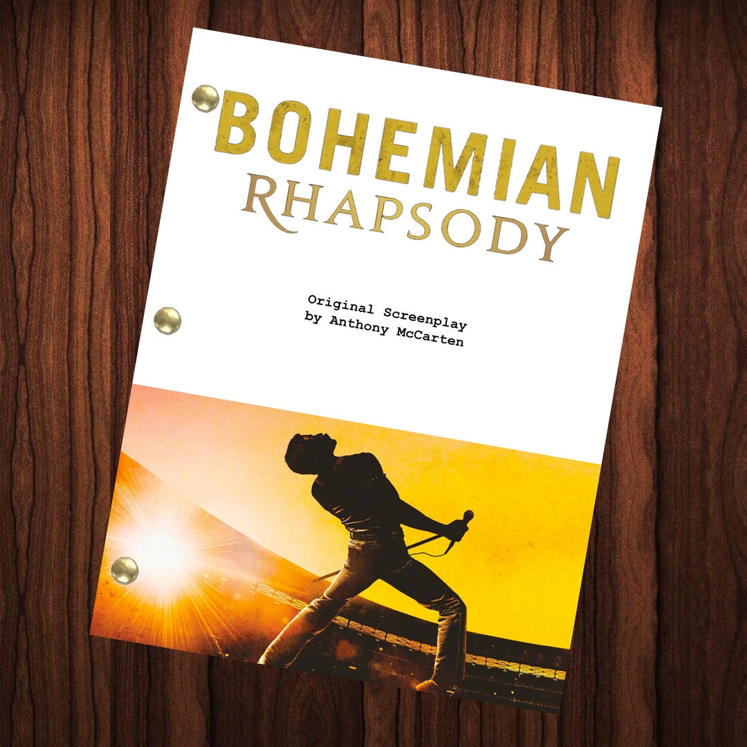 Bohemian Rhapsody Movie Script Reprint Full Screenplay Full Script - Etsy
