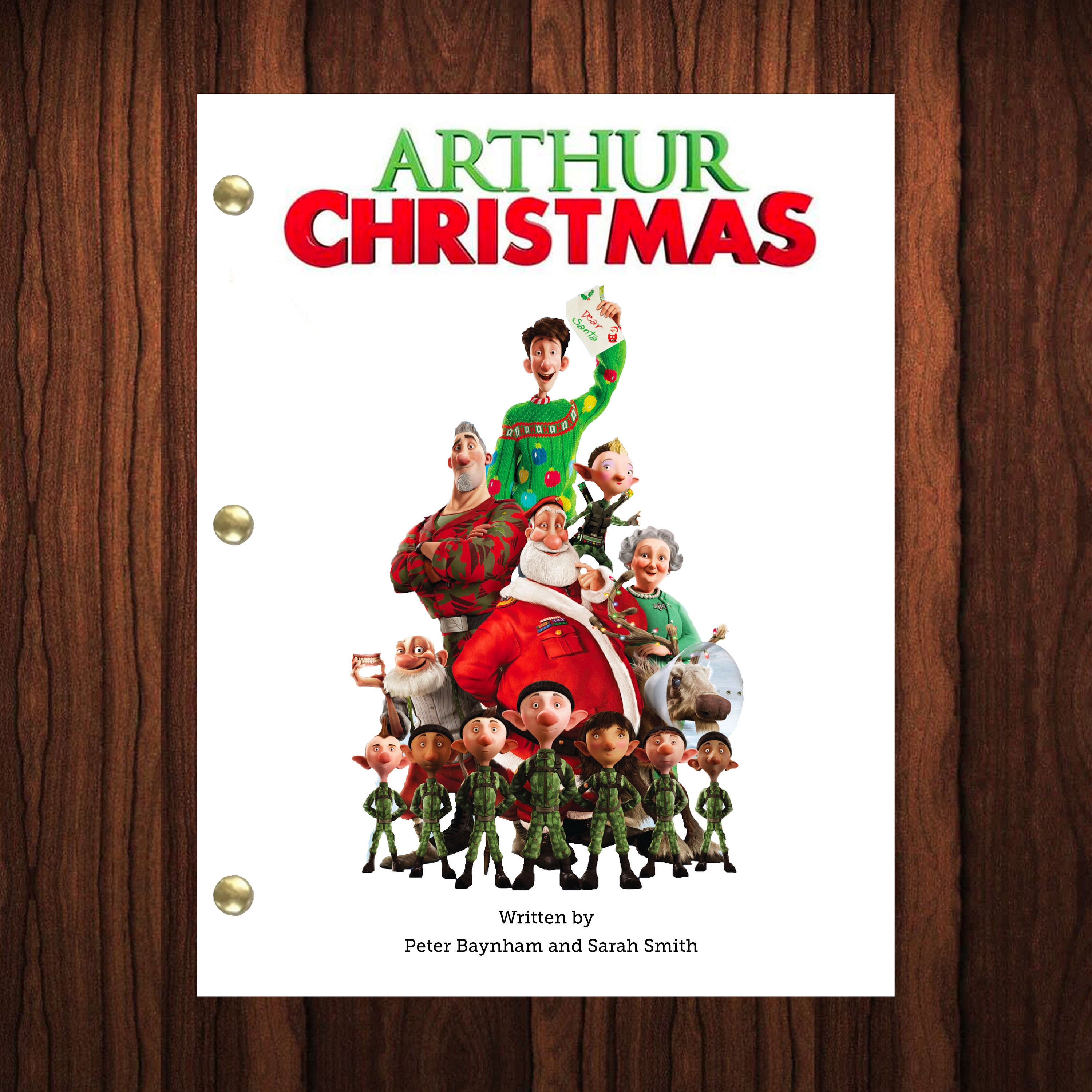 Arthur Christmas Movie Script Full Screenplay Full Script Christmas ...