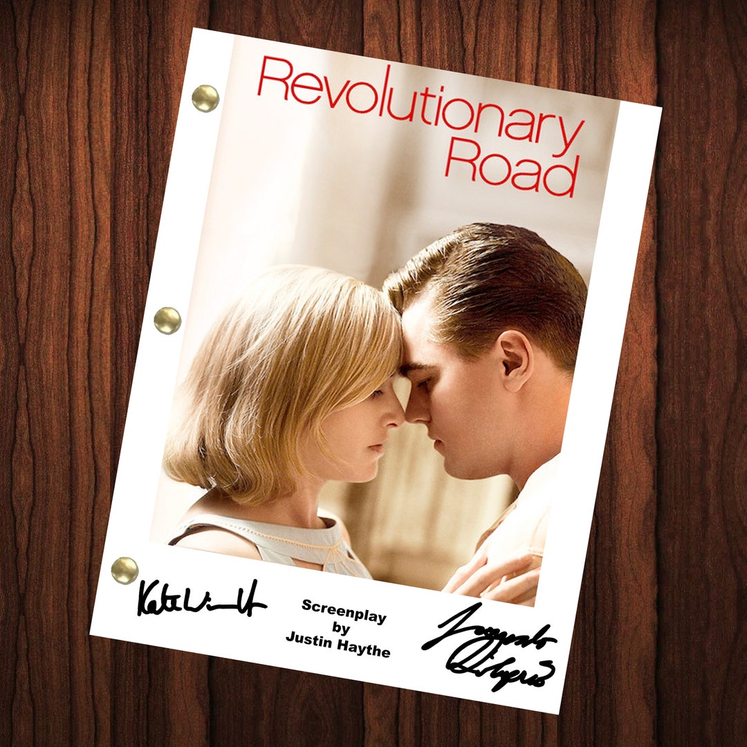 Revolutionary Road Autographed Signed Movie Script Reprint Kate Winslet ...
