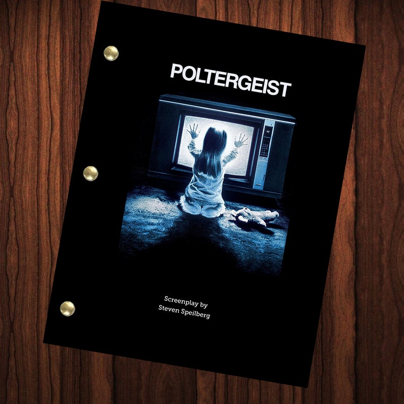 Poltergeist Movie Signed Movie Script Reprint Full Screenplay Script ...