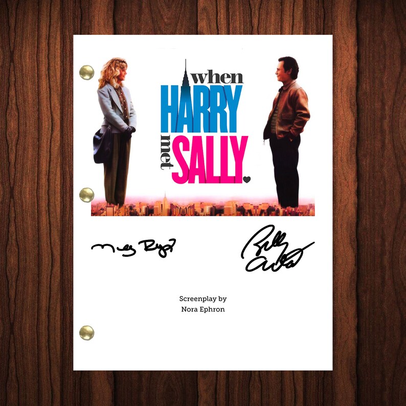 When Harry Met Sally Movie Autographed Signed Script Reprint - Etsy