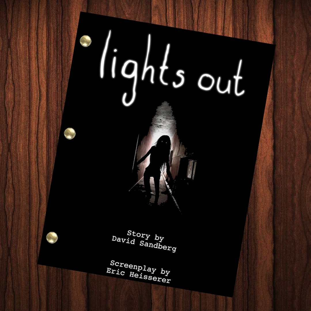 Lights Out Movie Script Reprint Full Screenplay Full Script Horror ...