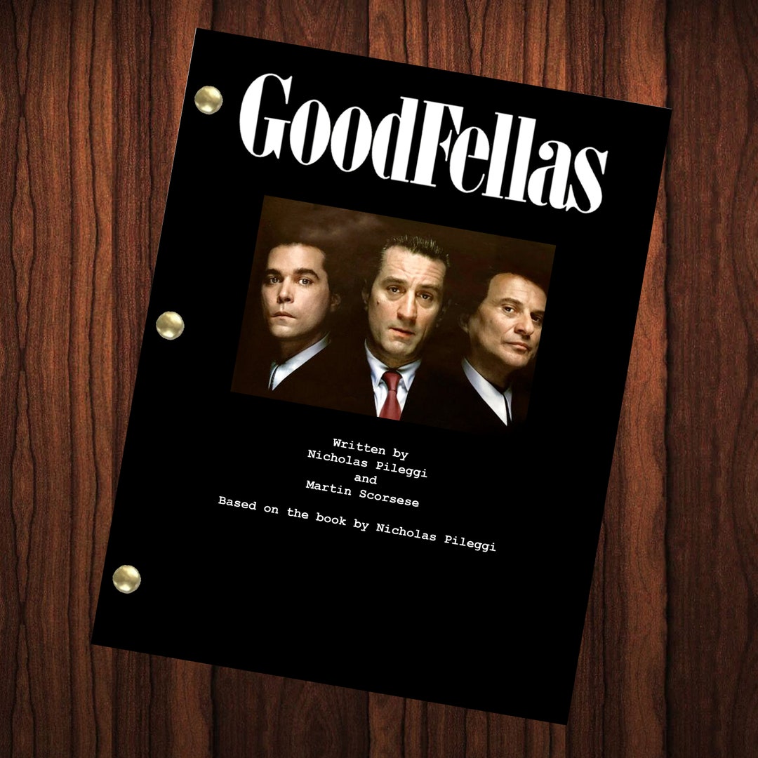 Goodfellas Movie Script Reprint Full Screenplay Full Script - Etsy