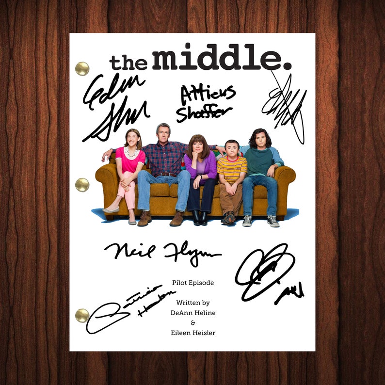 The Middle Signed Autographed Reprint Script Full Screenplay Pilot ...