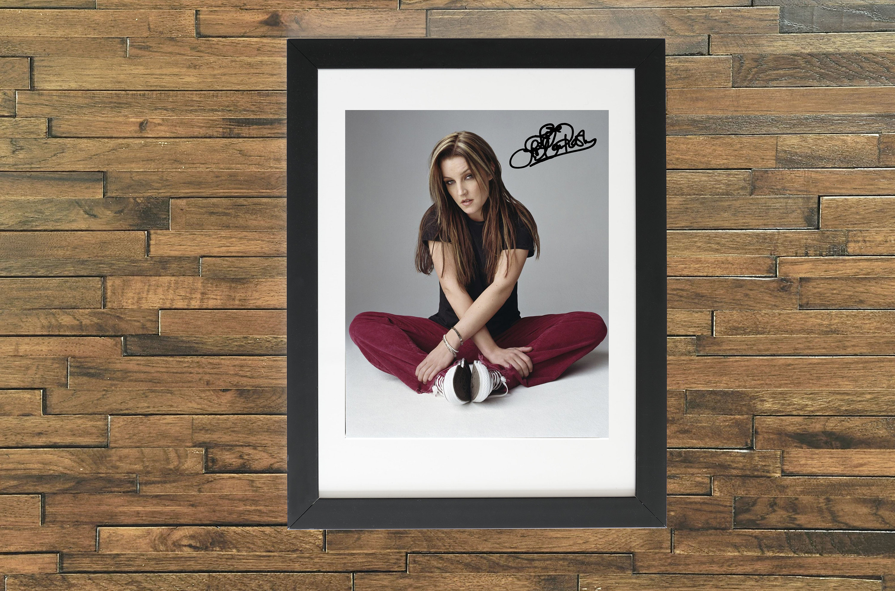 Lisa Marie Presley Autographed Poster Print sold by April Girl | SKU ...