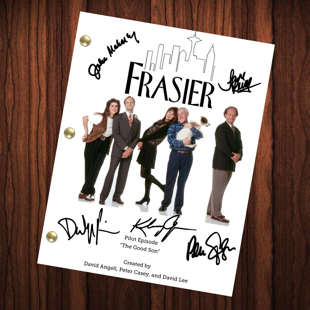 Frasier TV Show Signed Autographed Reprint Script Full Screenplay Pilot ...
