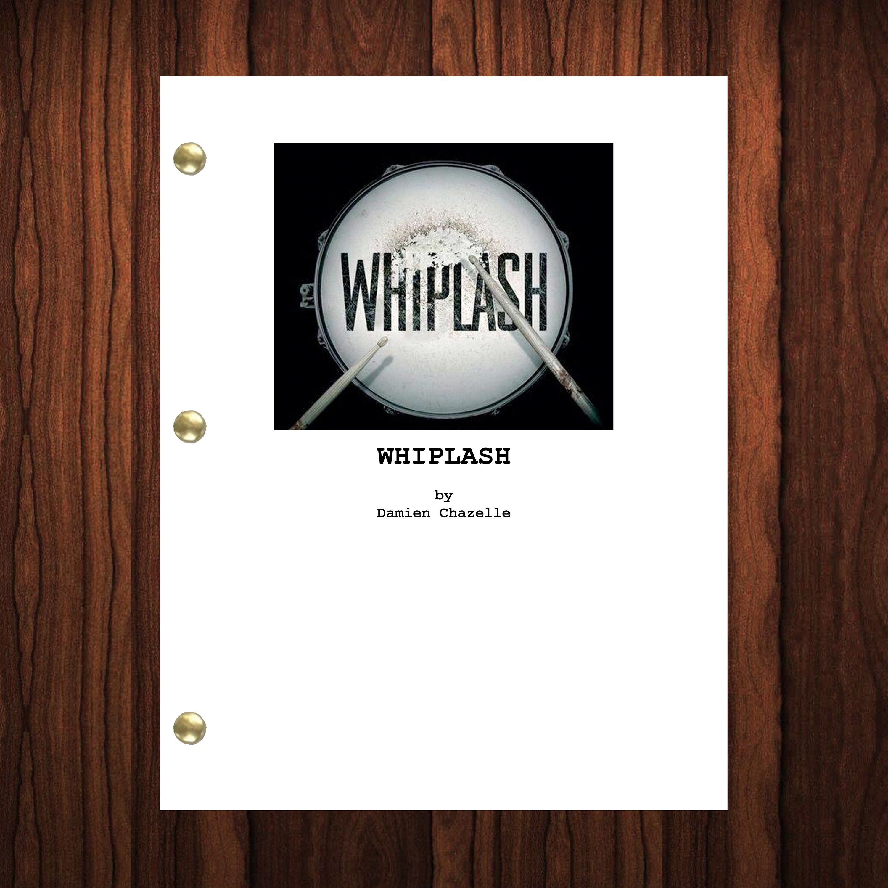 Whiplash Movie Script Reprint Full Screenplay Full Script - Etsy