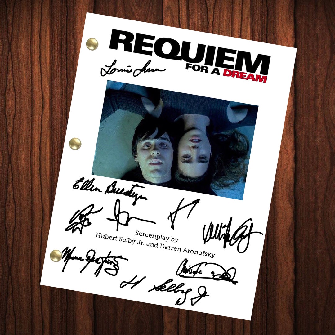 Requiem for a Dream Movie Signed Autographed Script Full Screenplay ...