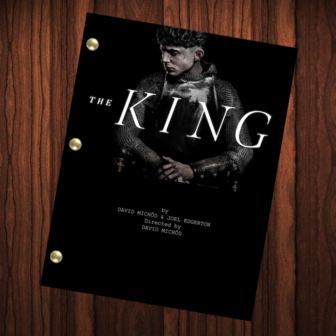 The King Movie Script Reprint Full Screenplay Full Script - Etsy
