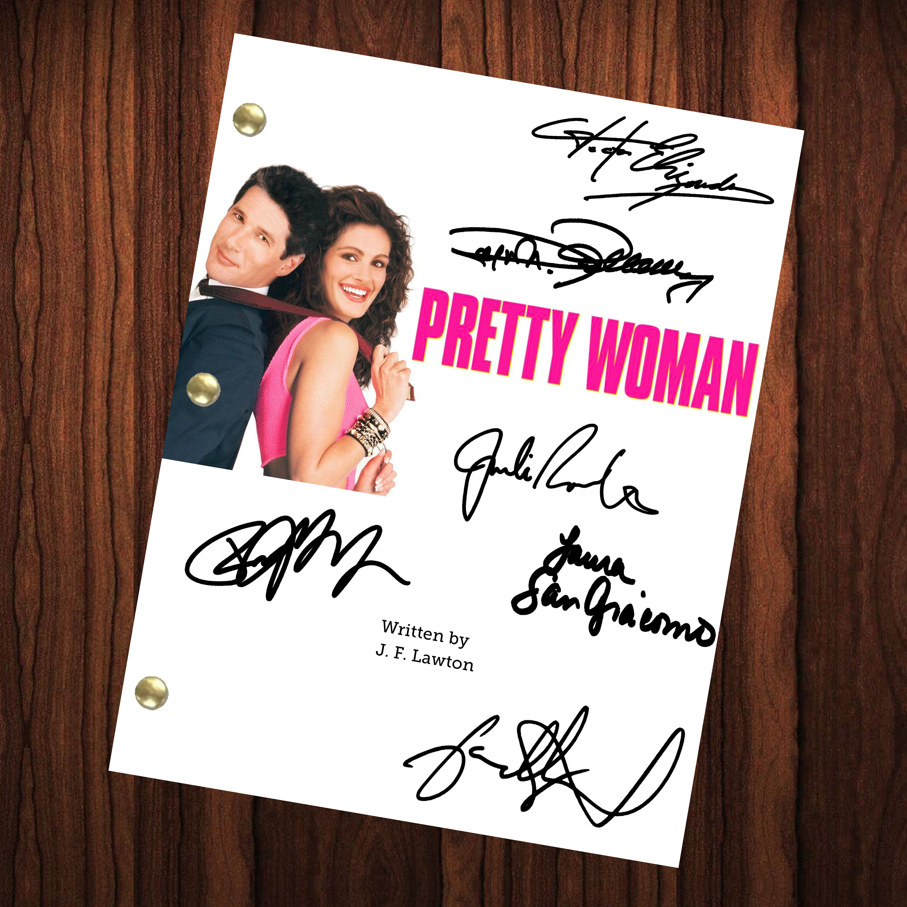Pretty Women Movie Signed Autographed Script Full Screenplay - Etsy