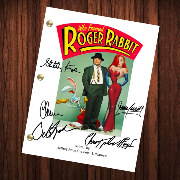 Who Framed Roger Rabbit Poster - Etsy