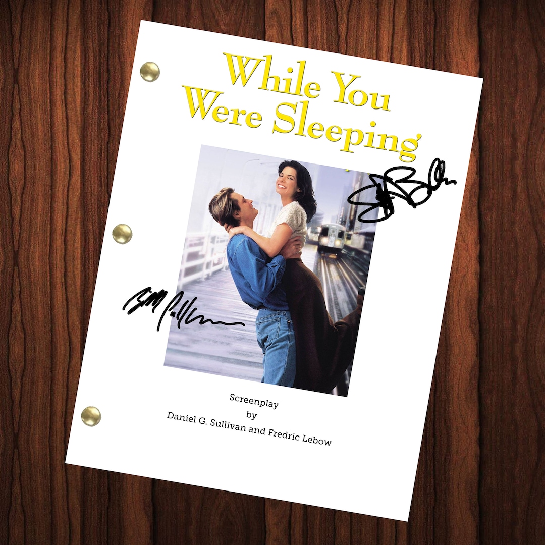 While You Were Sleeping Movie Script Full Screenplay Full Script ...