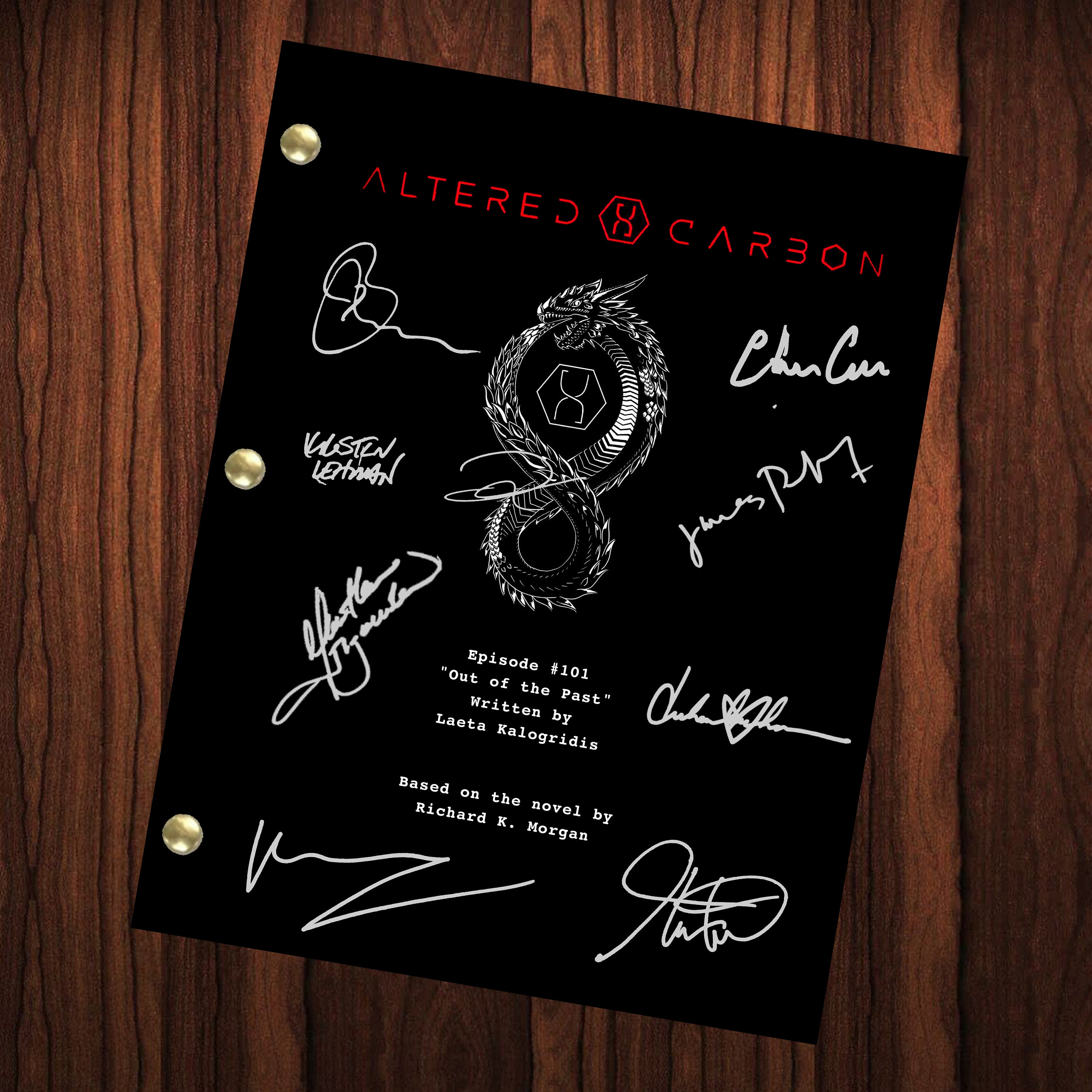 Altered Carbon Signed Autographed Script Full Screenplay Pilot Episode ...
