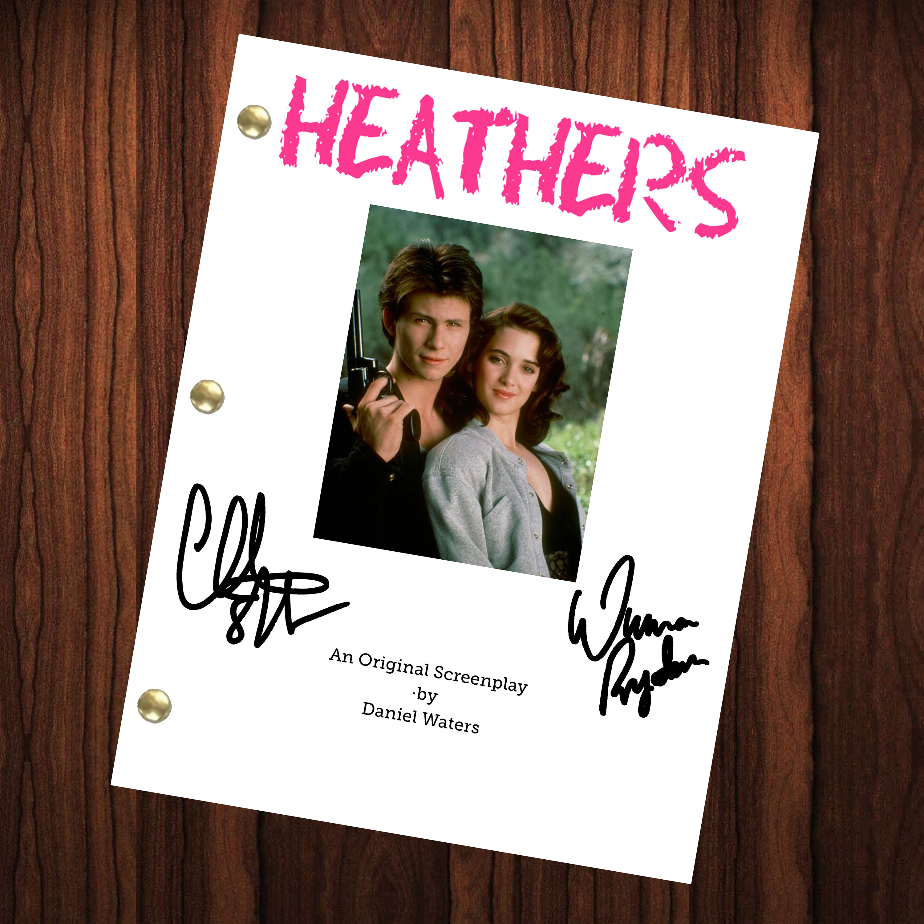 Heathers Movie Script Autographed Script Full Screenplay Full - Etsy