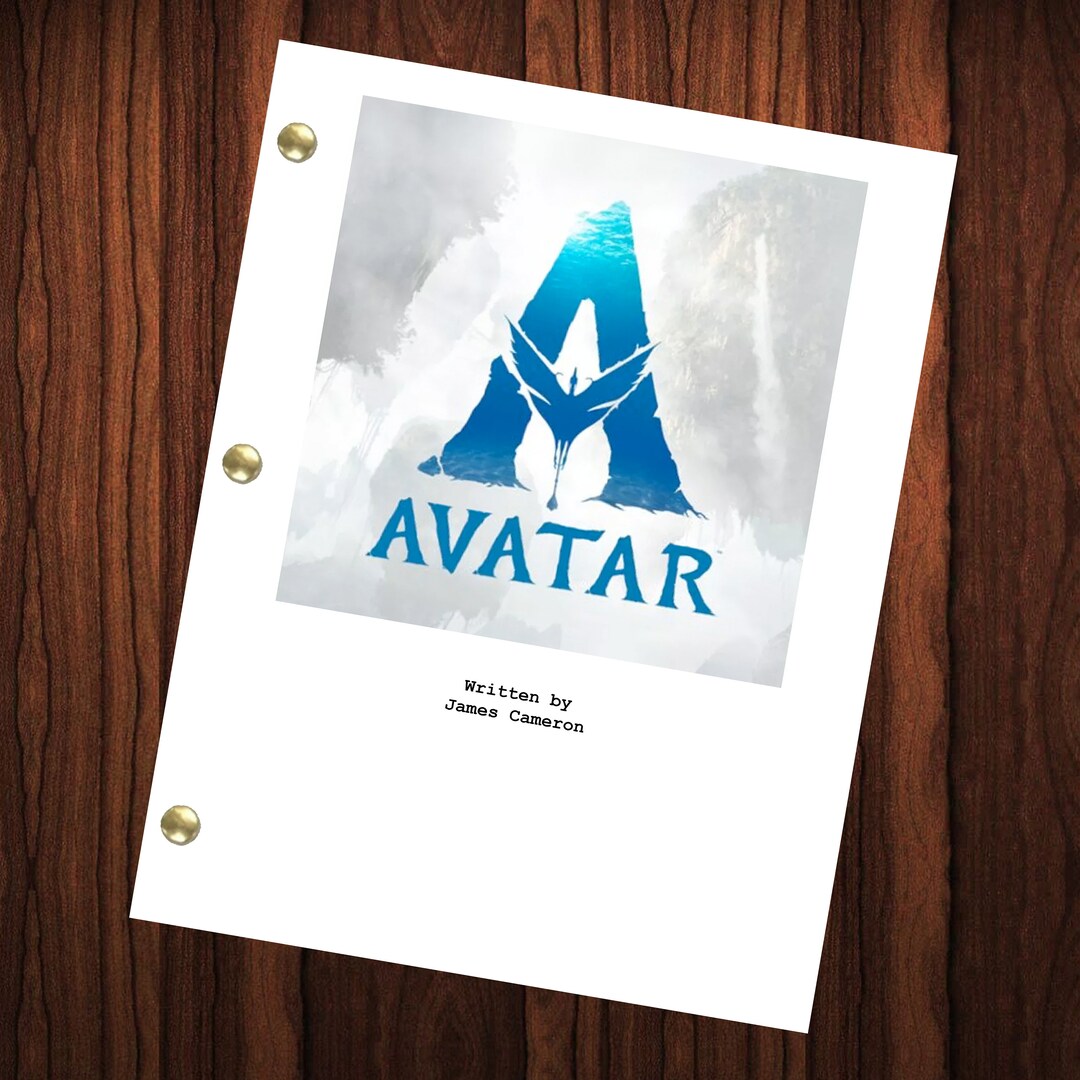 Avatar Movie Script Reprint Full Screenplay Full Script - Etsy