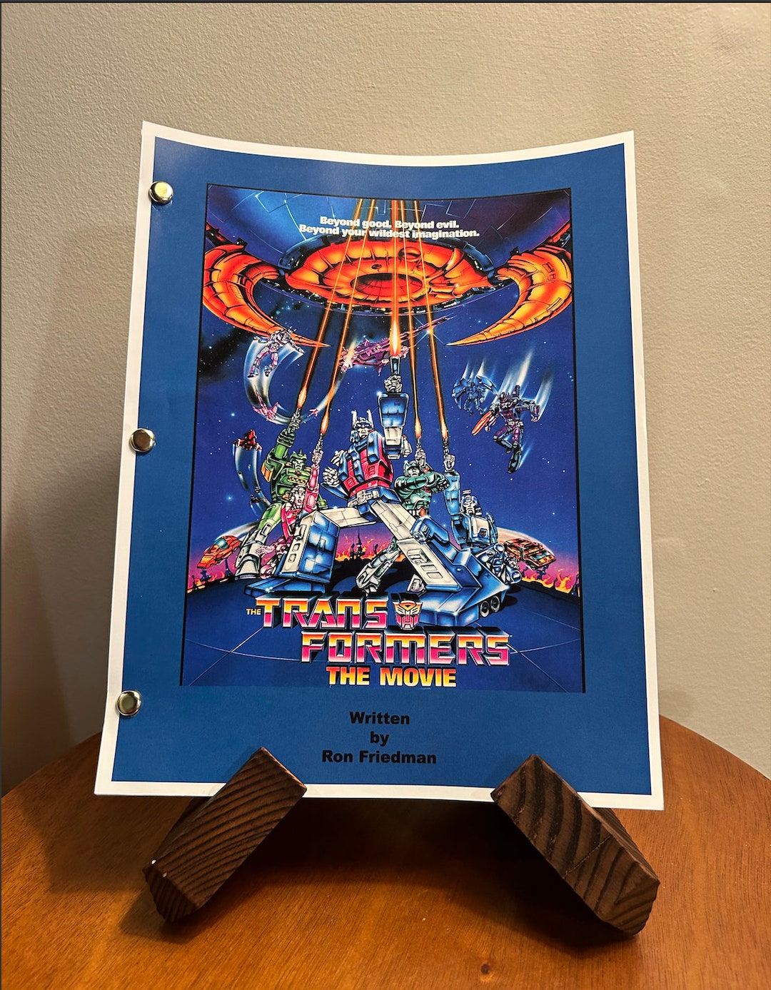 Transformers Movie Script Reprint Full Screenplay Full Script ...