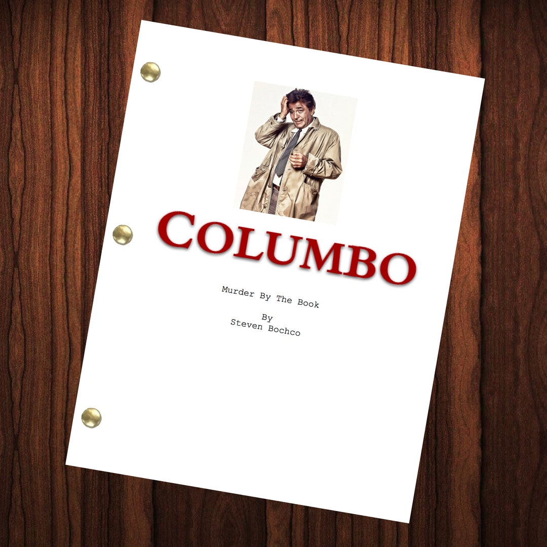 Columbo TV Show Script Pilot Episode Full Script Crime Drama Television ...