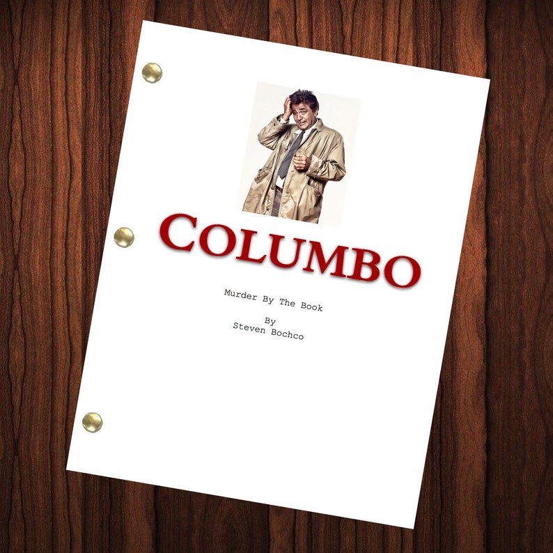 Columbo TV Show Script Pilot Episode Full Script Crime Drama Television ...