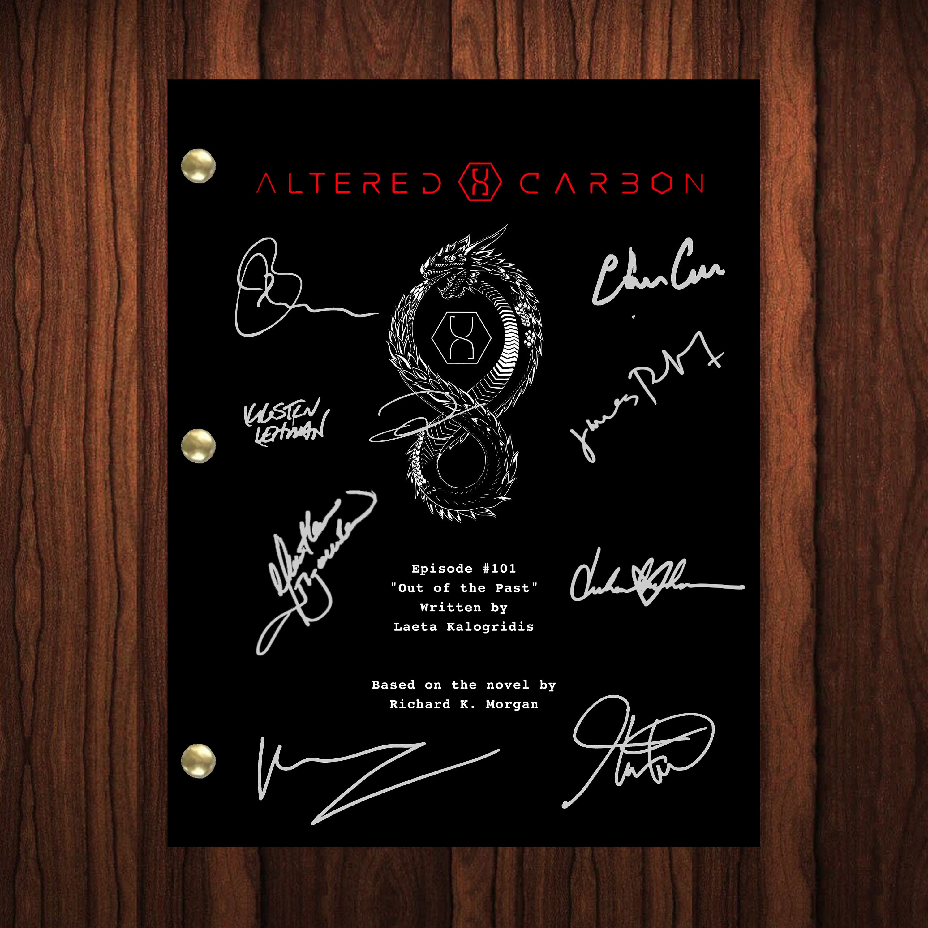 Altered Carbon Signed Autographed Script Full Screenplay Pilot Episode ...
