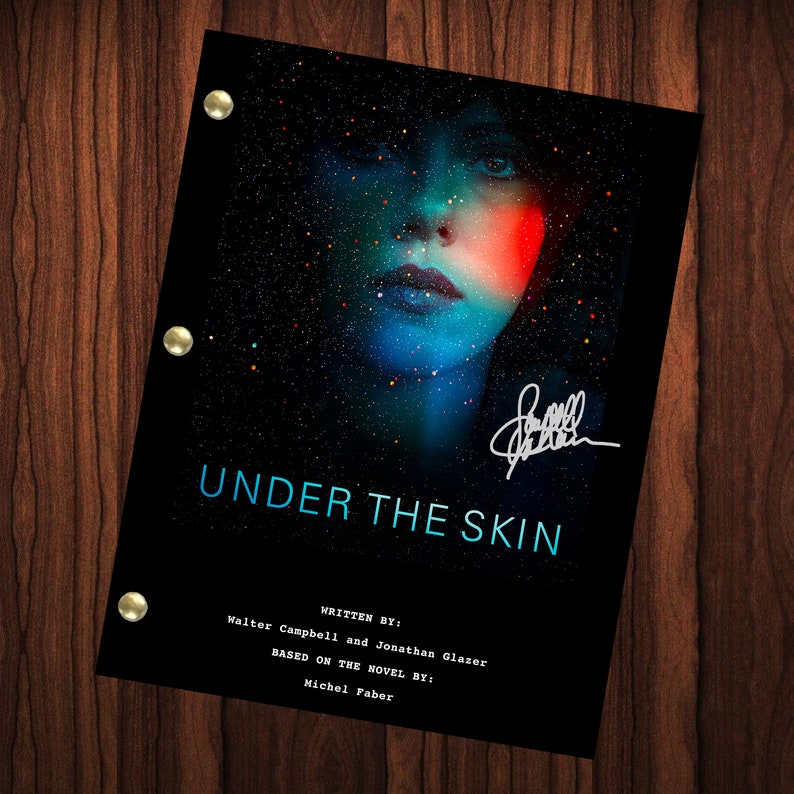 Under the Skin Autographed Signed Script Reprint Scarlett Johansson ...