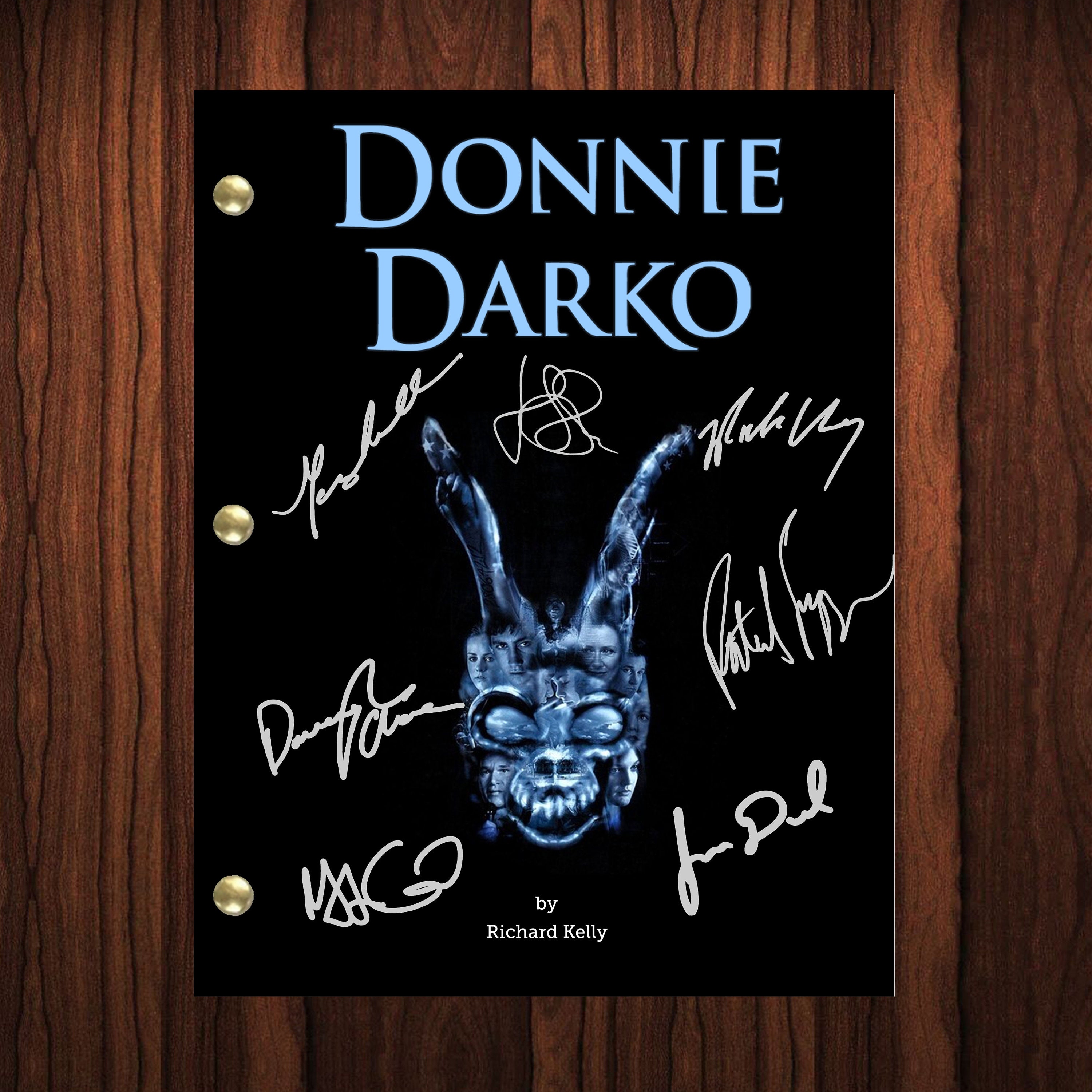 Donnie Darko Movie Script Full Screenplay Full Script Autographed ...