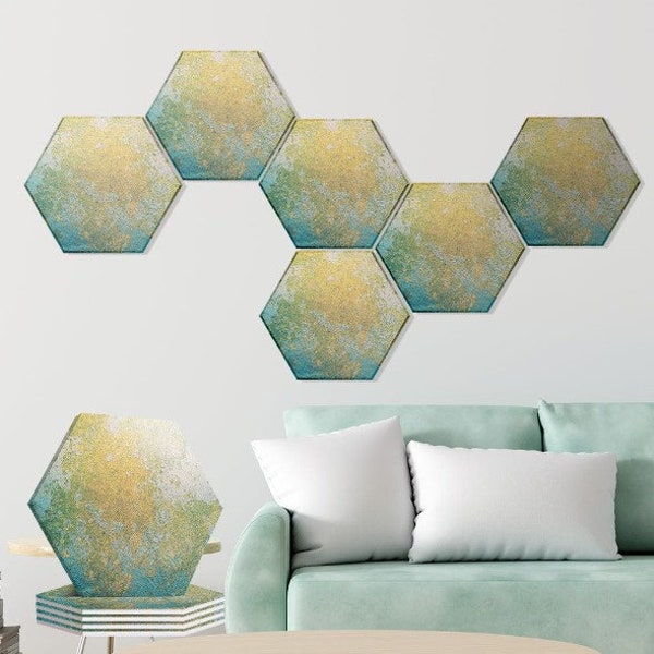 Hexagon Tile Decal - Etsy