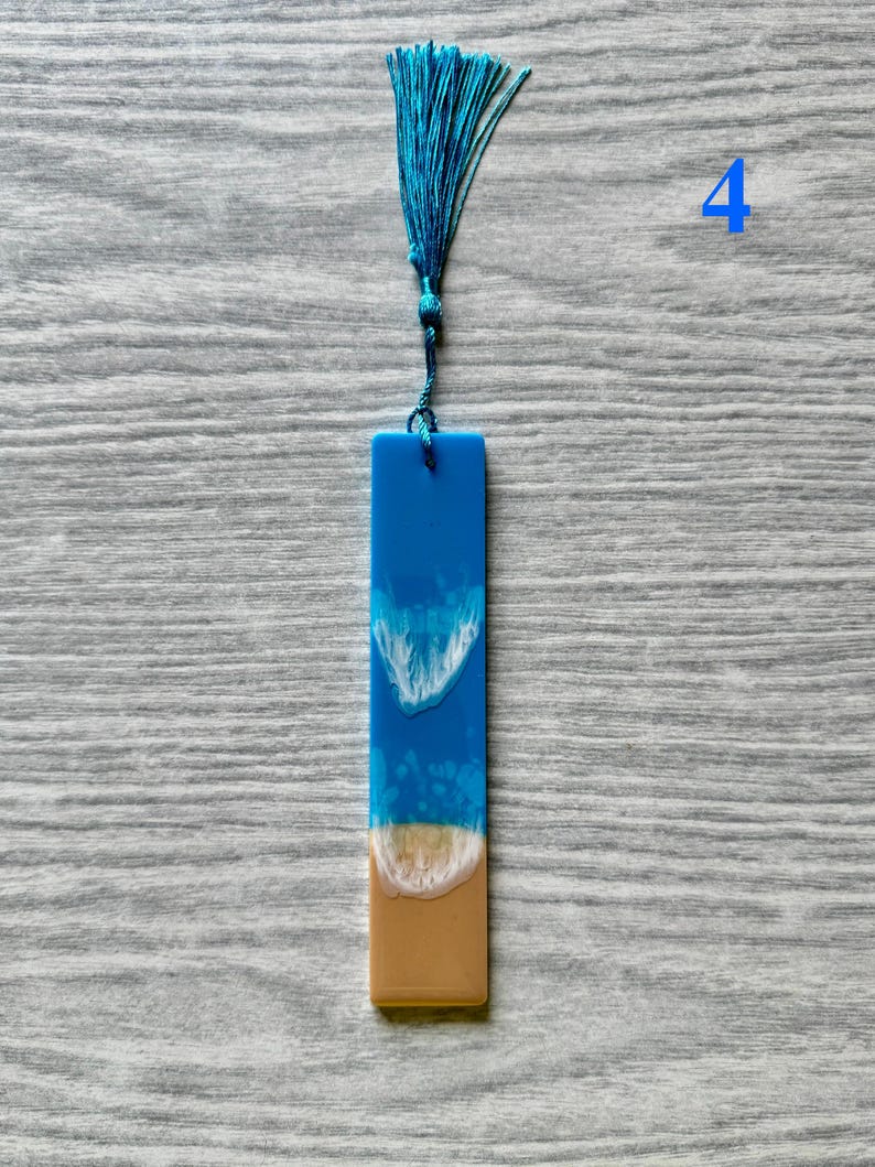 Resin Ocean Bookmarks, Unique Sea Lovers Gift, Readers Book Accessories ...