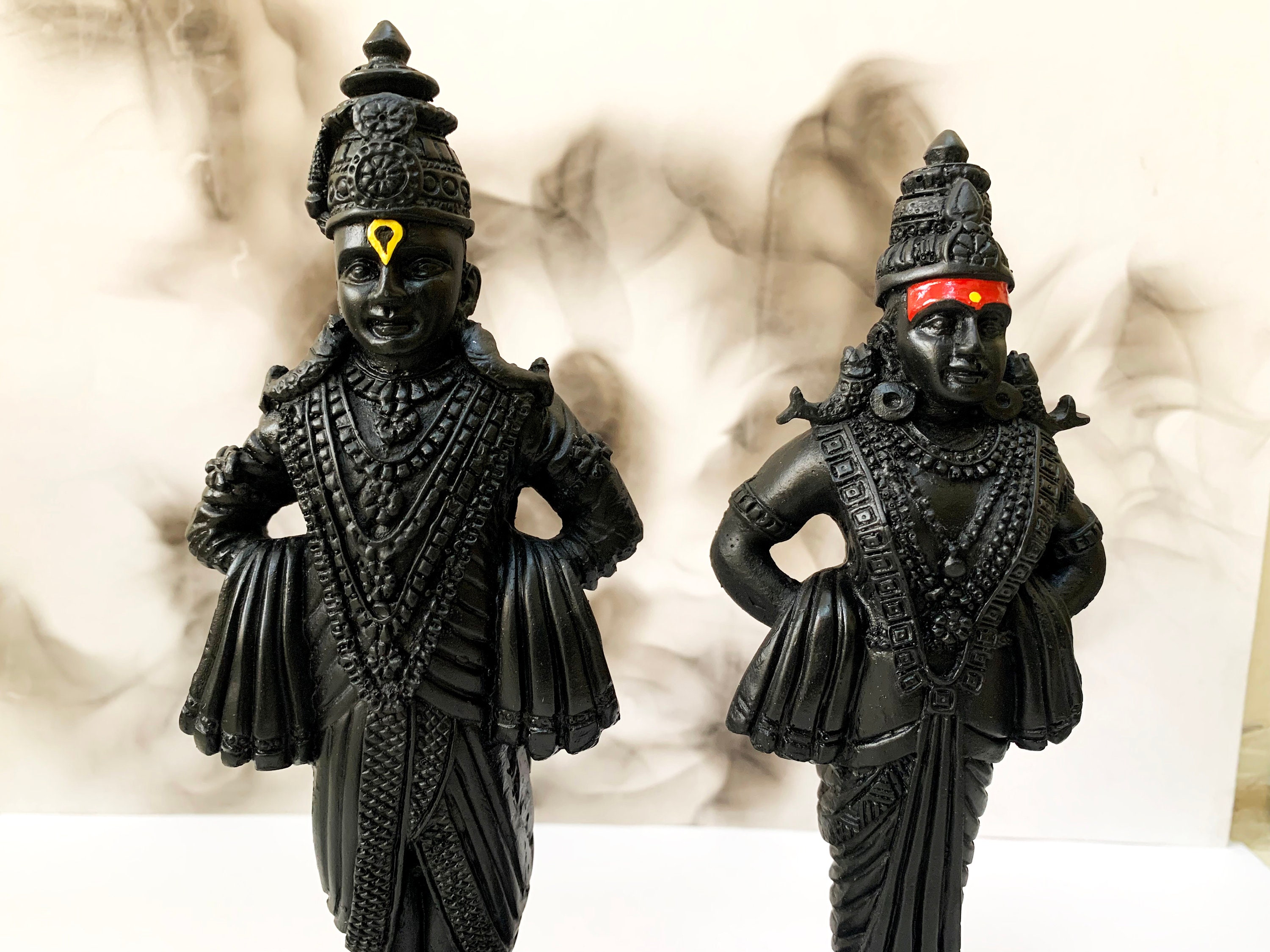 Buy Shri Vitthal Rukmini Statue, Vitthal Rukmini Idols Statue Showpiece ...
