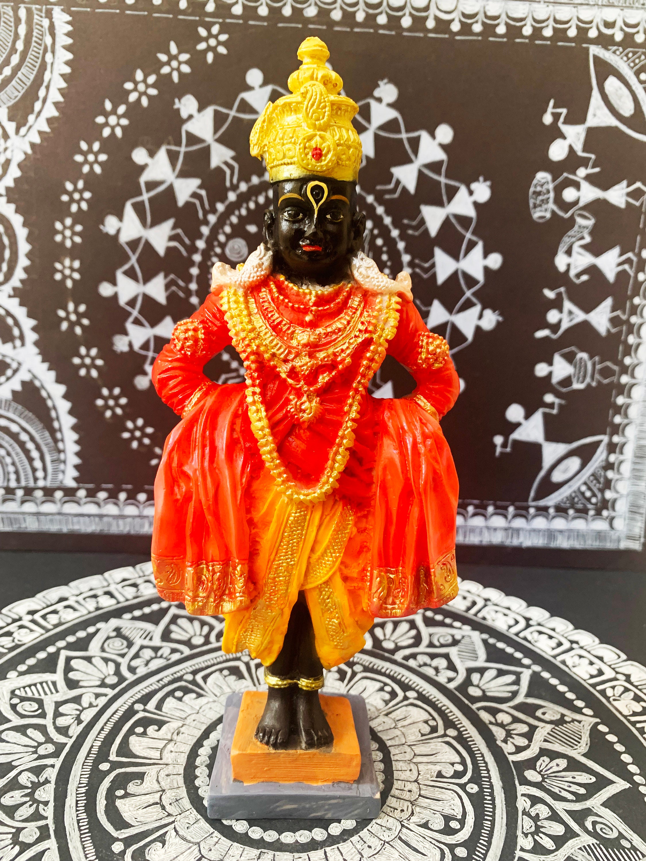 Shri Vitthal Rukmini Statue, Vitthal Rukmini Idols Statue Showpiece ...