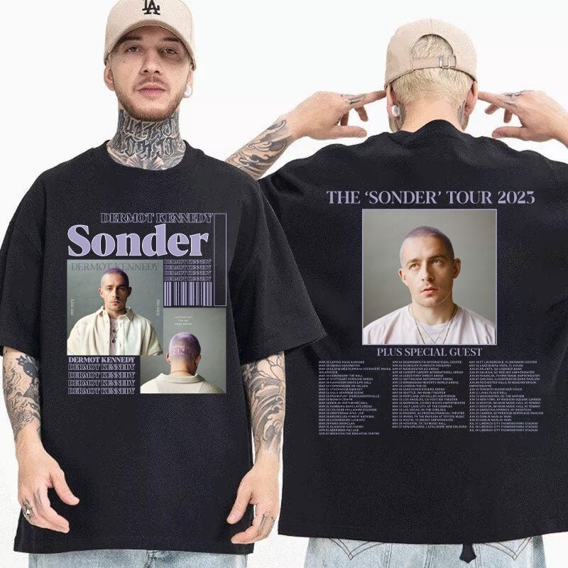The Sonder Tour 2023 Dermot Kennedy Shirt sold by April Girl | SKU ...