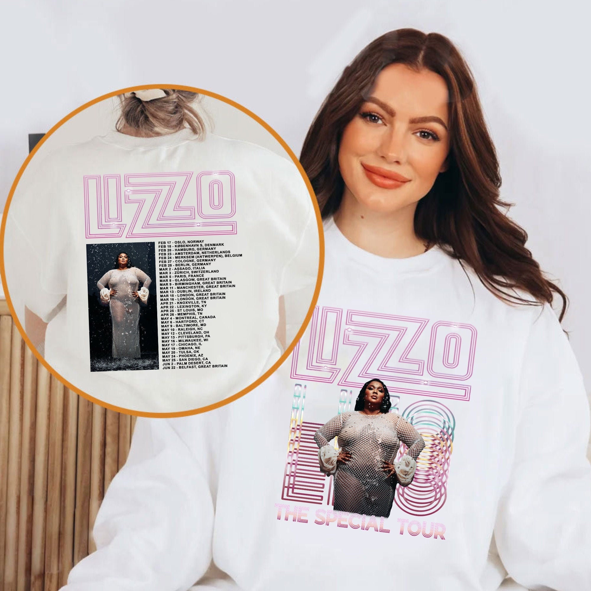 Lizzo The Special Tour 2023 Shirt, Lizzo Tour Shirt, Lizzo Shirt ...