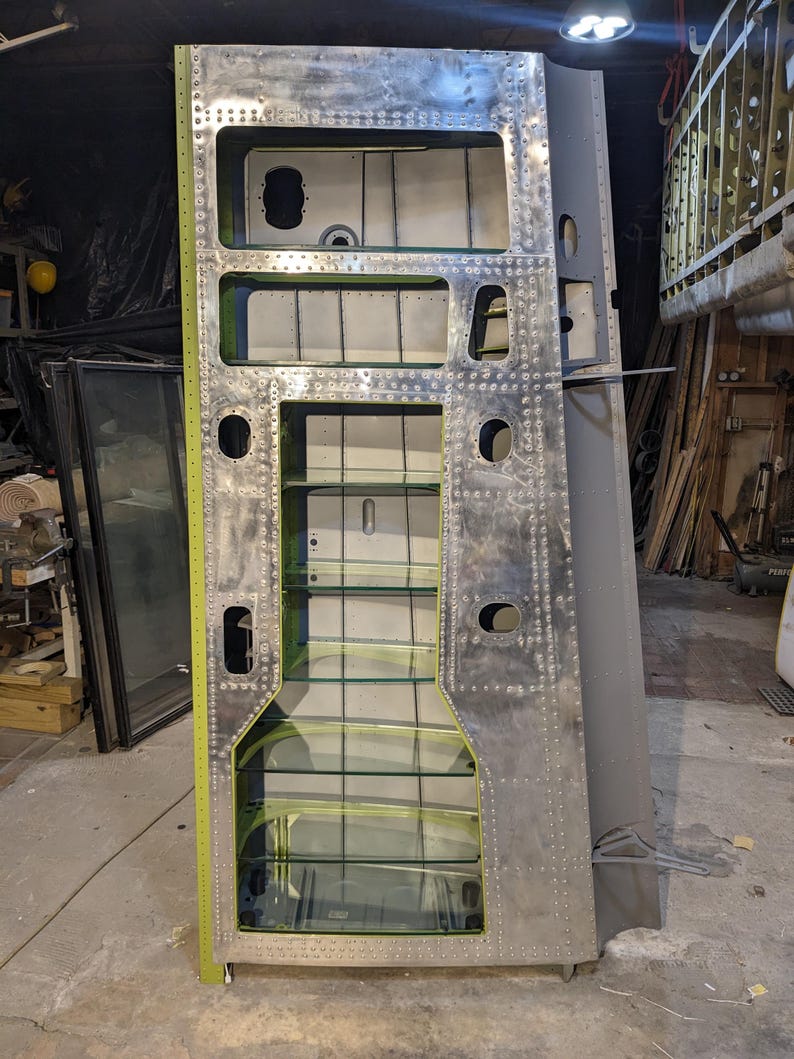 Aircraft Wing Bookcase / Display Cabinet Pre-order - Etsy