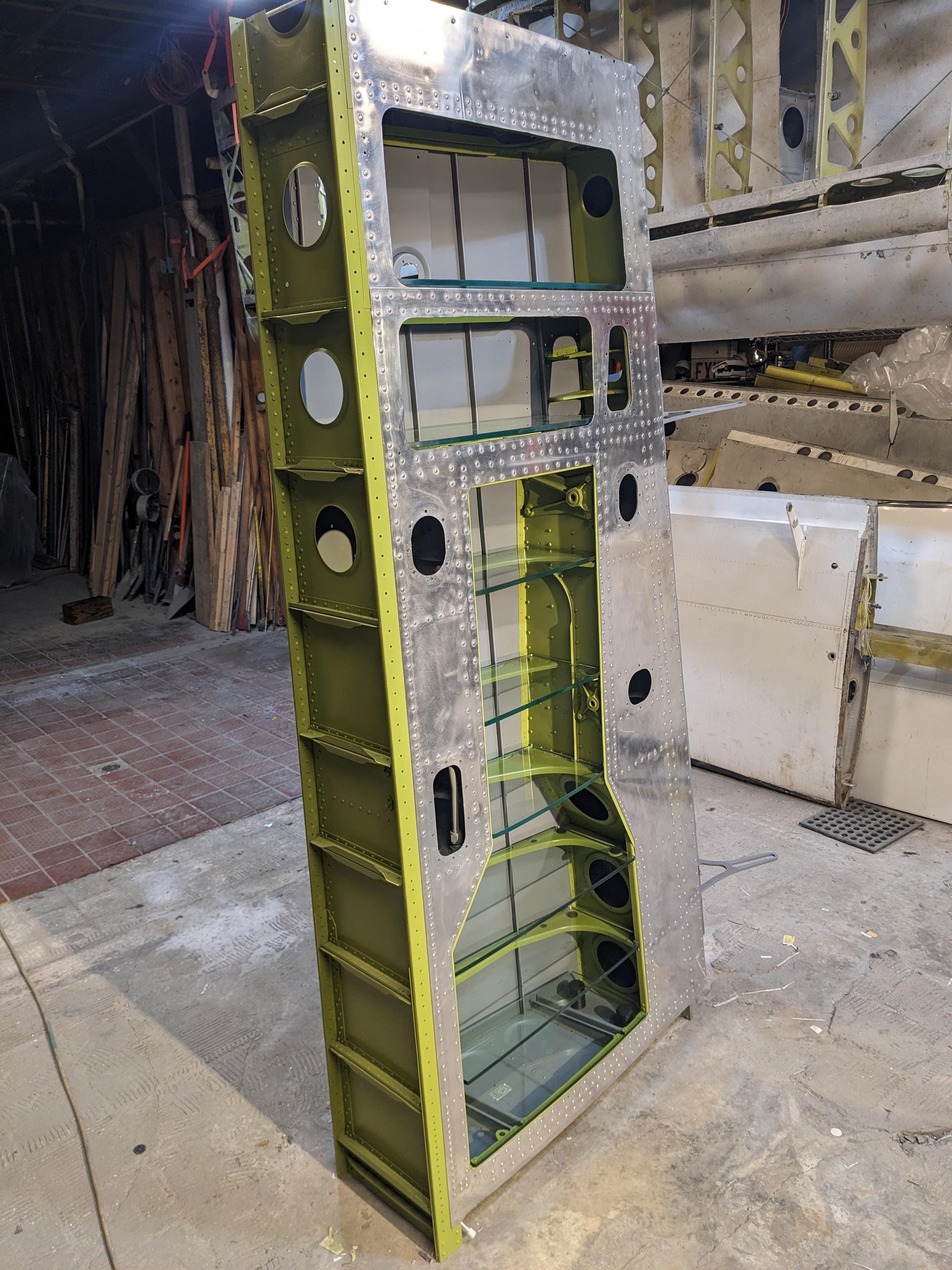 Aircraft Wing Bookcase / Display Cabinet Pre-order - Etsy