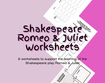 Romeo and Juliet Plot Timeline English Literature Revision Shakespeare ...